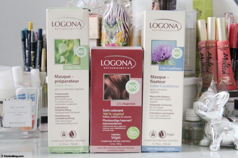 Mon avis sur les colorations végétales au henné bio de LOGONA