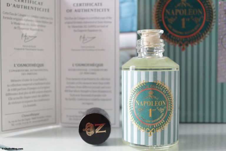 PARFUM de NAPOLEON: une réplique officielle de l'eau de cologne Farina